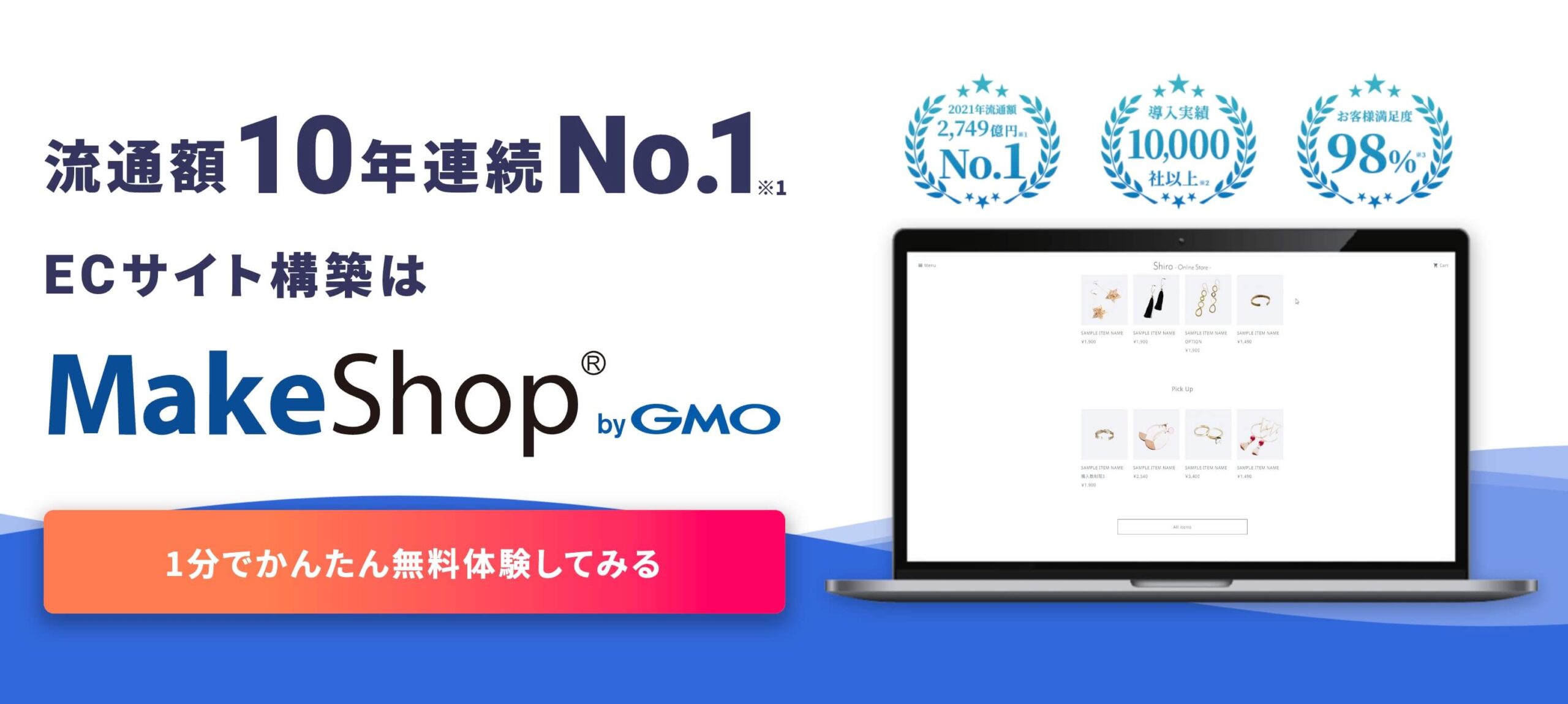 MakeShopによるECサイト構築（メディア構築プラス） – 商標付きWebサイト制作の株式会社How to use